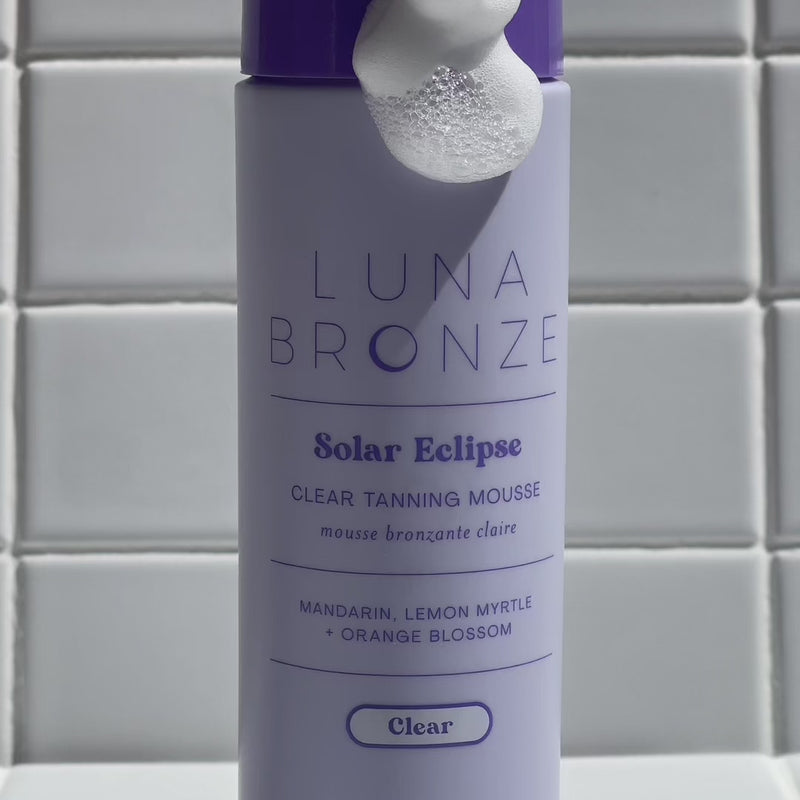 Solar Eclipse Clear Self Tan Mousse | Luna Bronze